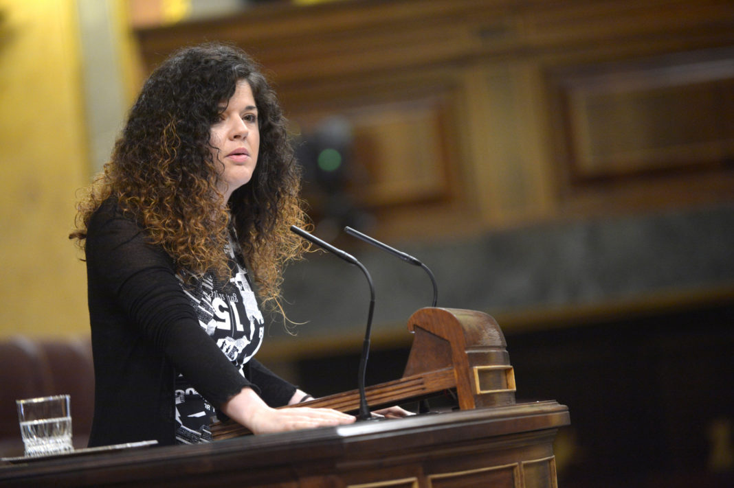 Sofía Castañón va ser vocera axunta de Xuníes Podemos nel Congresu
